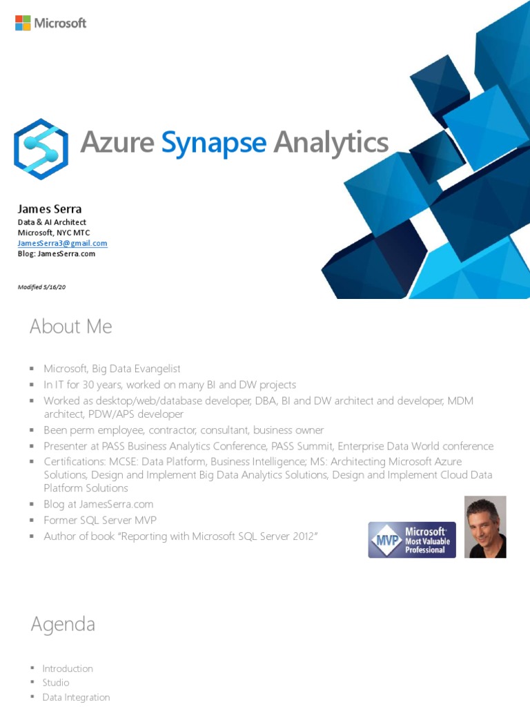 Azure Analytics: Synapse | PDF | Apache Spark | Relational Model