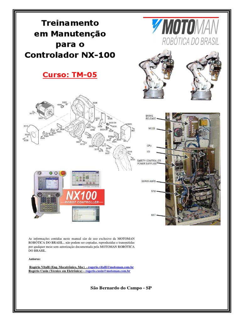 Treinamento em Manutencao Do NX 100 | PDF | Elétron | Eletricidade