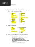 Pixars SOUL Movie Questions | PDF