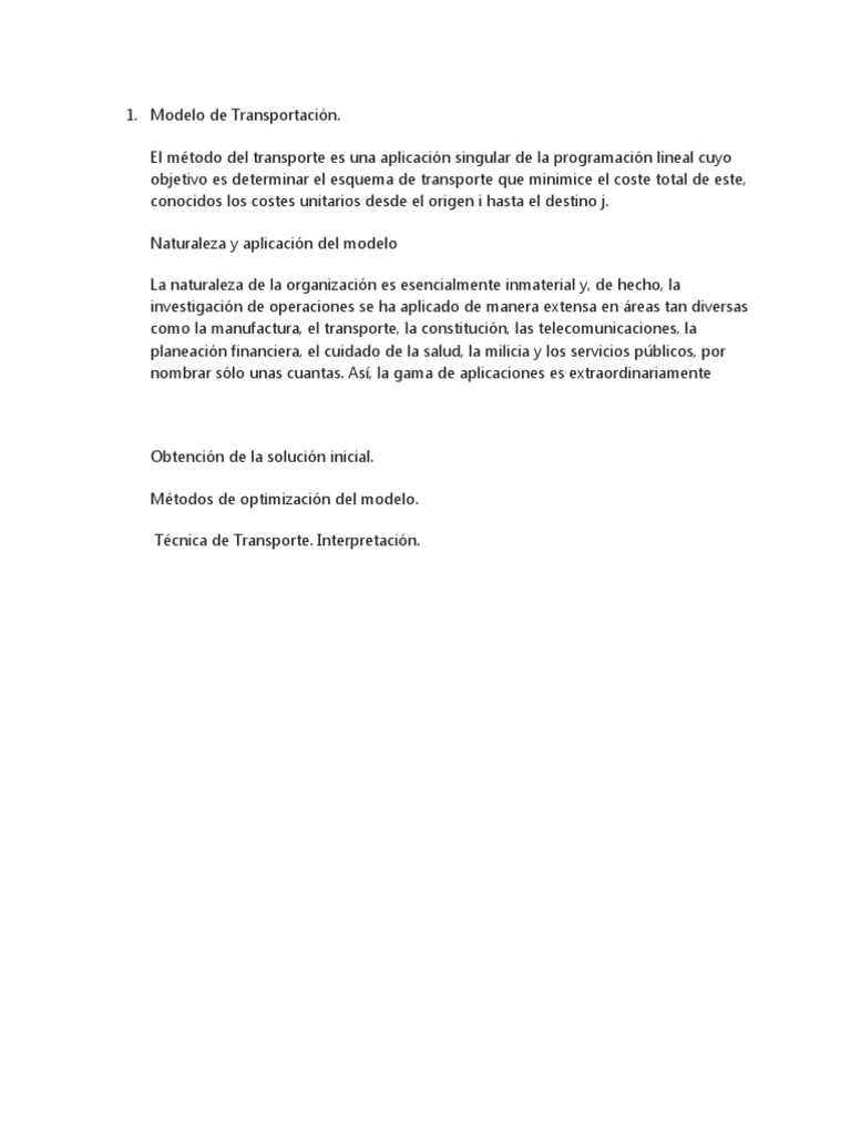 Optimizing Transportation Costs Through Linear Programming | PDF