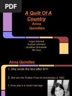 A Quilt of A Country Summary | PDF | Quilt