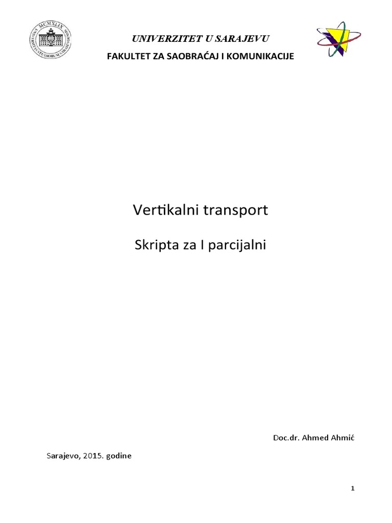 Skripta V.T-1 Parc | PDF