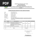 Contoh Logbook Kegiatan Harian | PDF