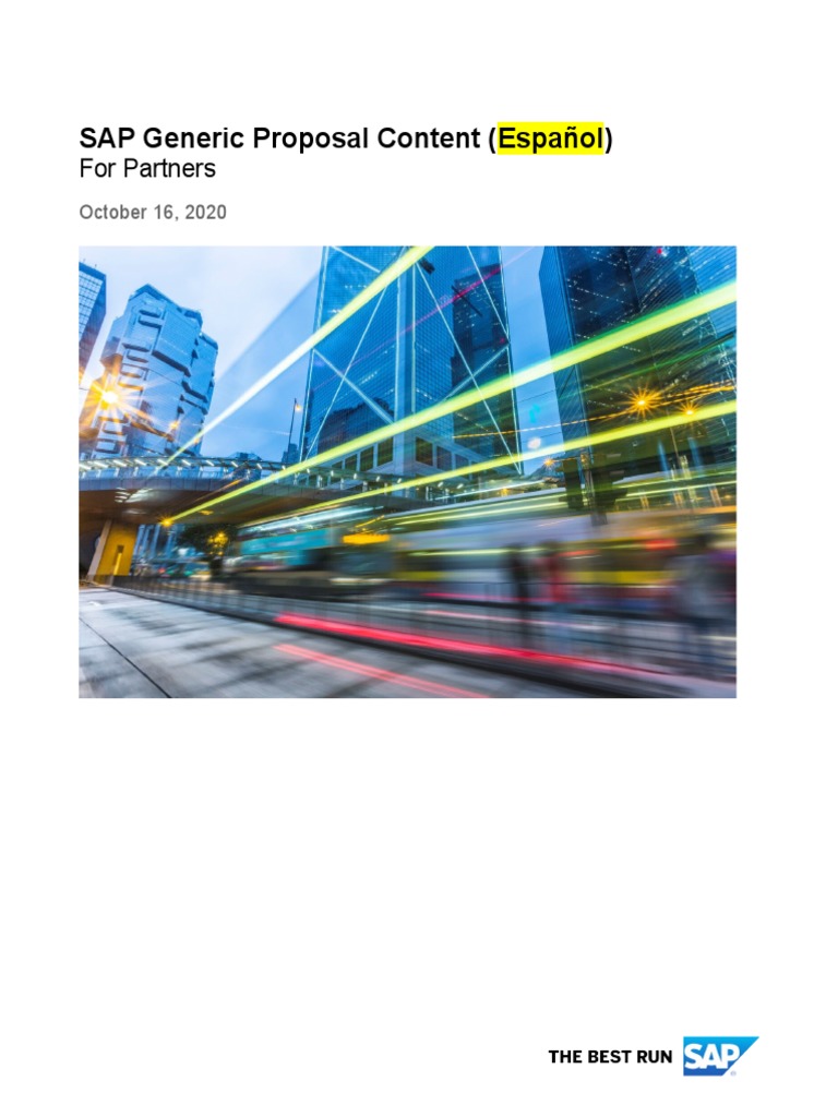 00 A Contenido SAP en Español | Download Free PDF | Customer ...