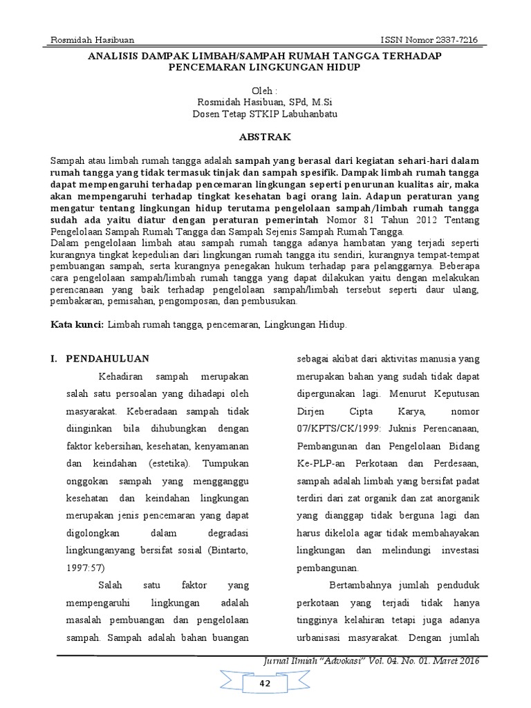 Hasibuan, 2016 | PDF