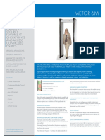 02 DATASHEET - Metor 6S PDF | PDF | Metal Detector | Safety
