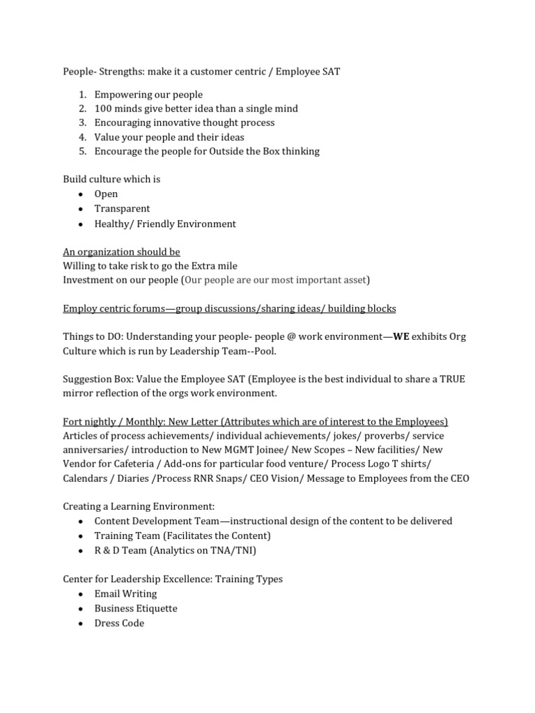 How To Build Culture in An Organization | PDF | Leadership | Cognitive ...