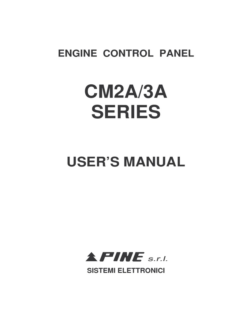 CM2A/3A Series: User'S Manual | PDF | Ignition System | Calibration