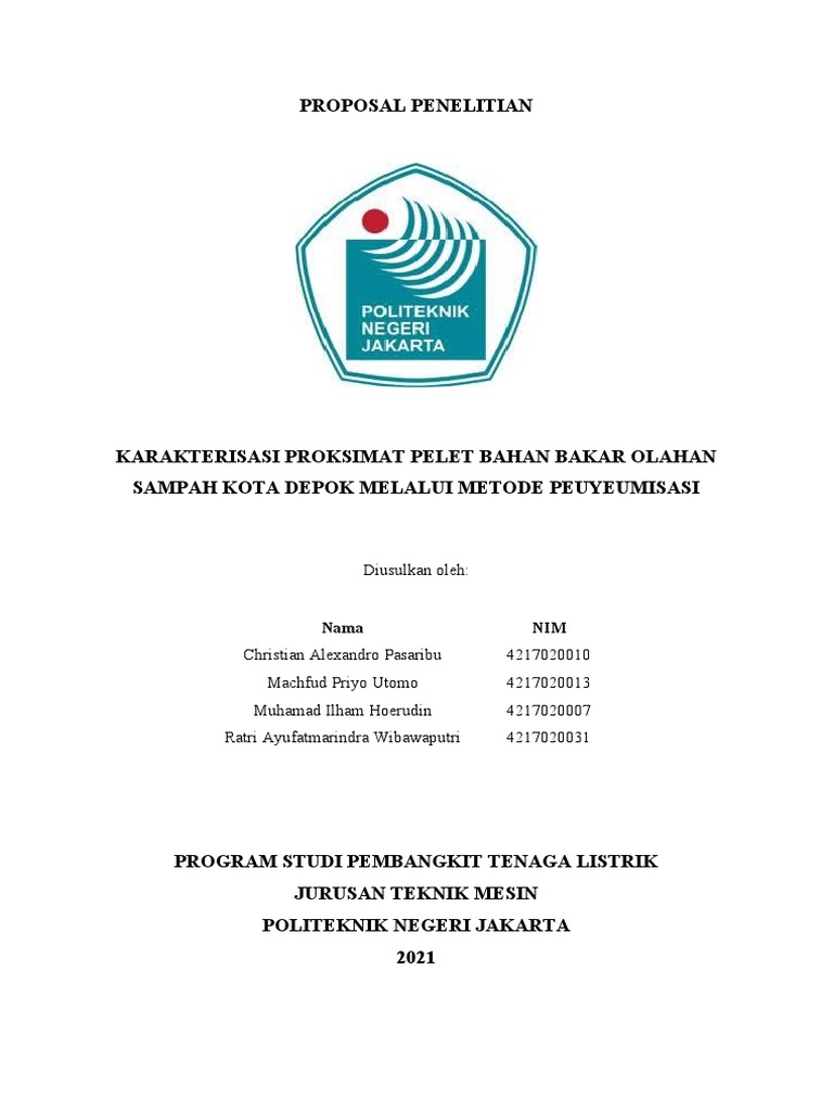 (Rev-3-Prop) Cover, Bab 1,2,3,4 | PDF