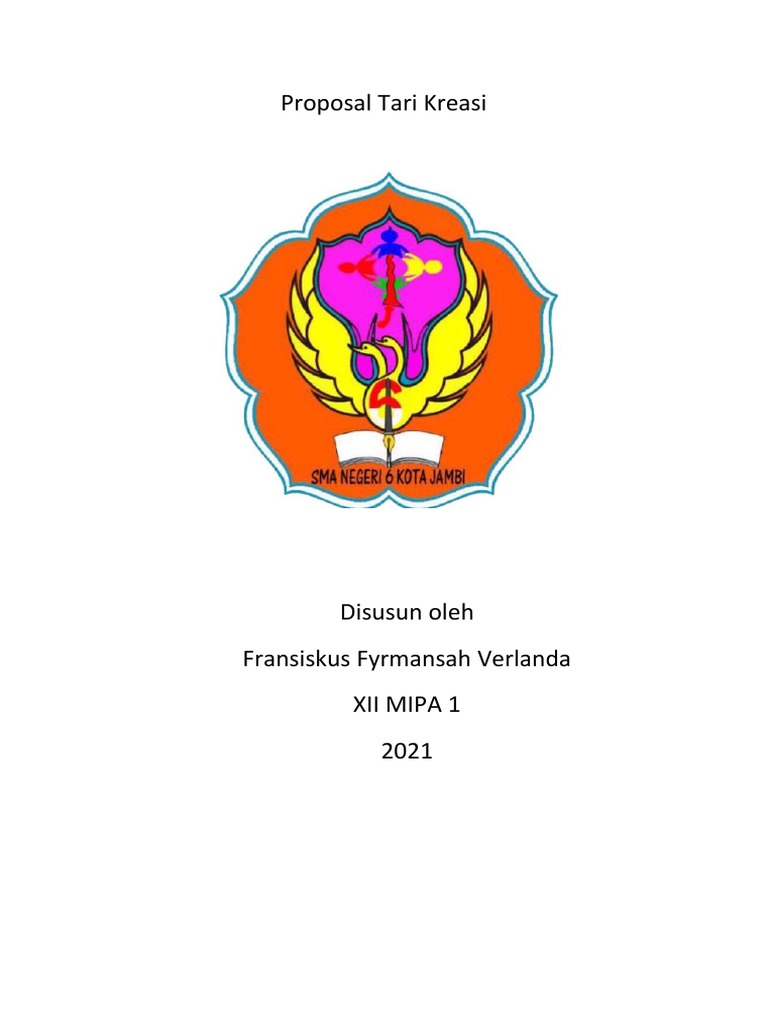 Proposal Tari Kreasi - SBK | PDF