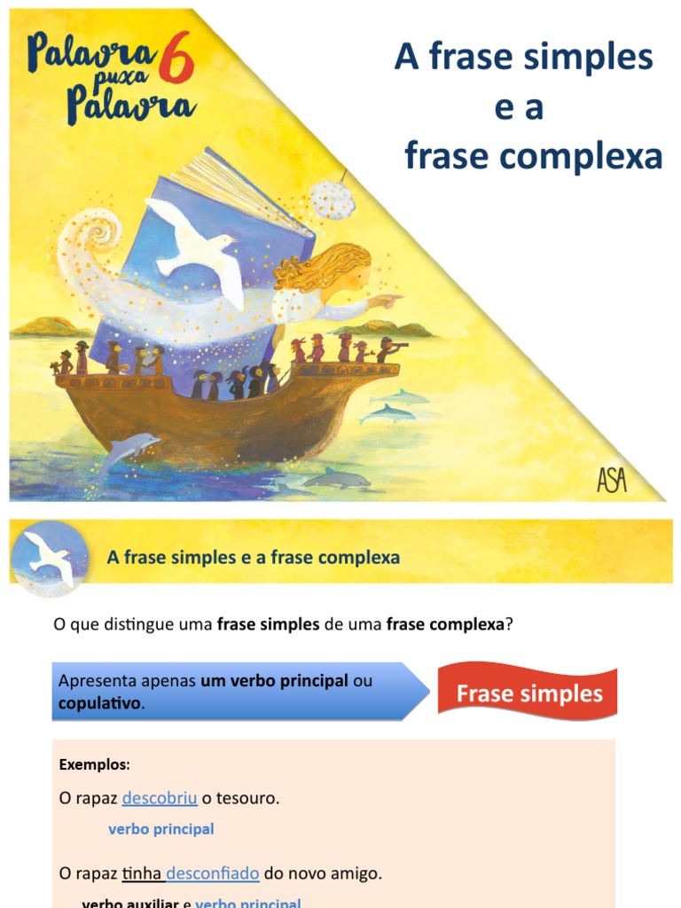 A Frase Simples e A Frase Complexa | PDF