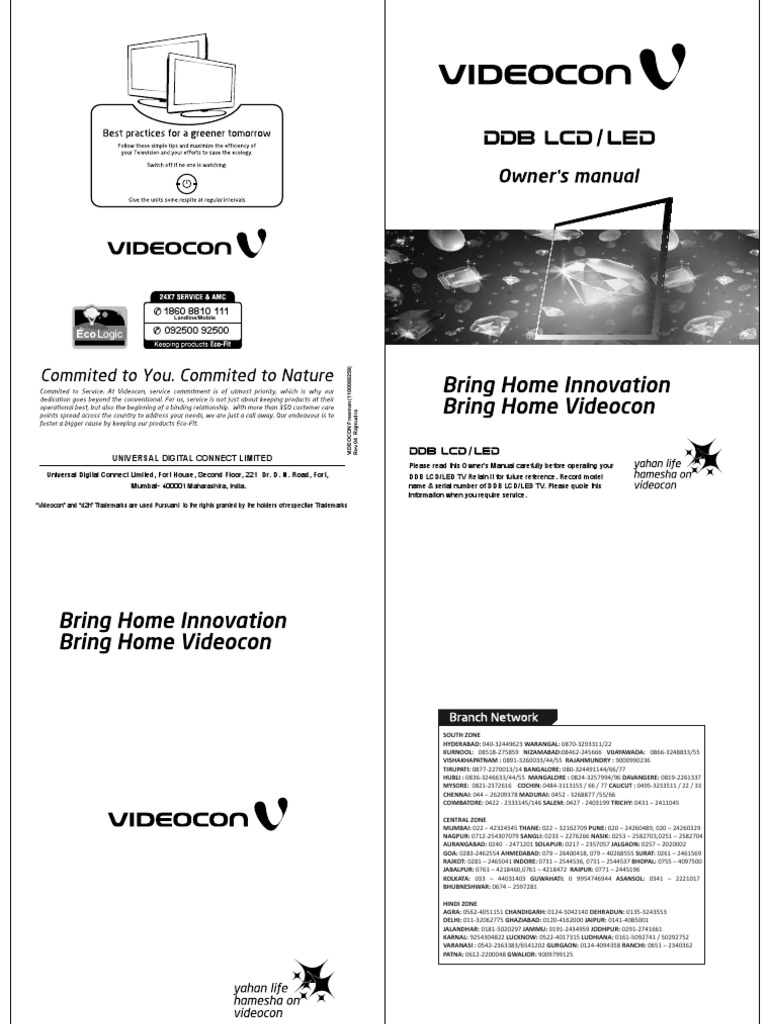 TV Manual | PDF | Video | Hdmi
