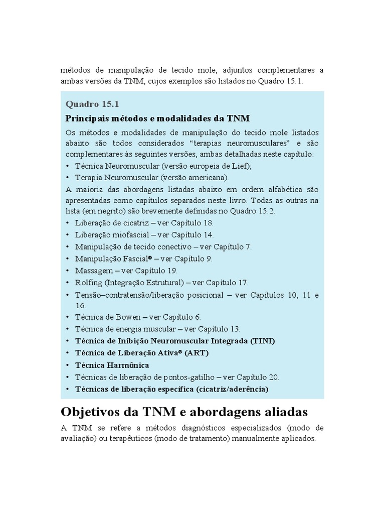 Terapia Manual para Disfuncao Fascial - Leon Chaitow | PDF