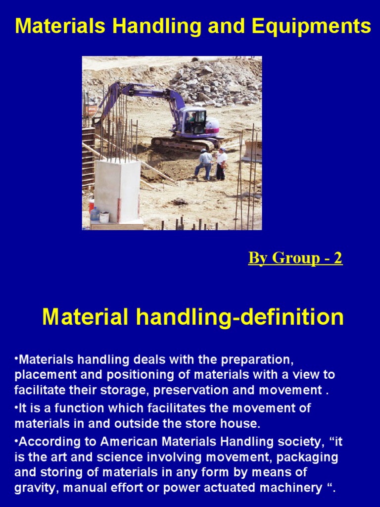 Materials Handling | PDF | Warehouse | Elevator