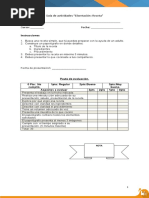 Rúbrica para Evaluar Recetas de Cocina | PDF
