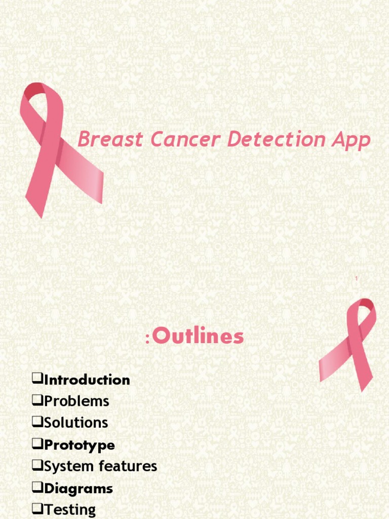 Breast Cancer Detection App | PDF | Application Software | Cancer