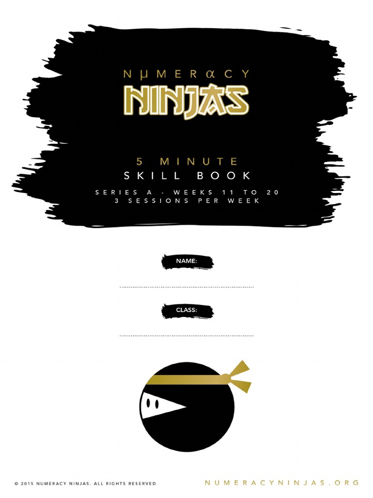 Numeracy Ninjas Worksheets Week 11-13 | PDF | Significant Figures ...