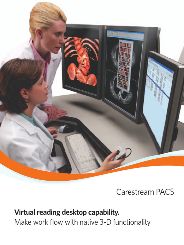 Brochure Carestream Pacs 3d | PDF | Medical Imaging | Radiology