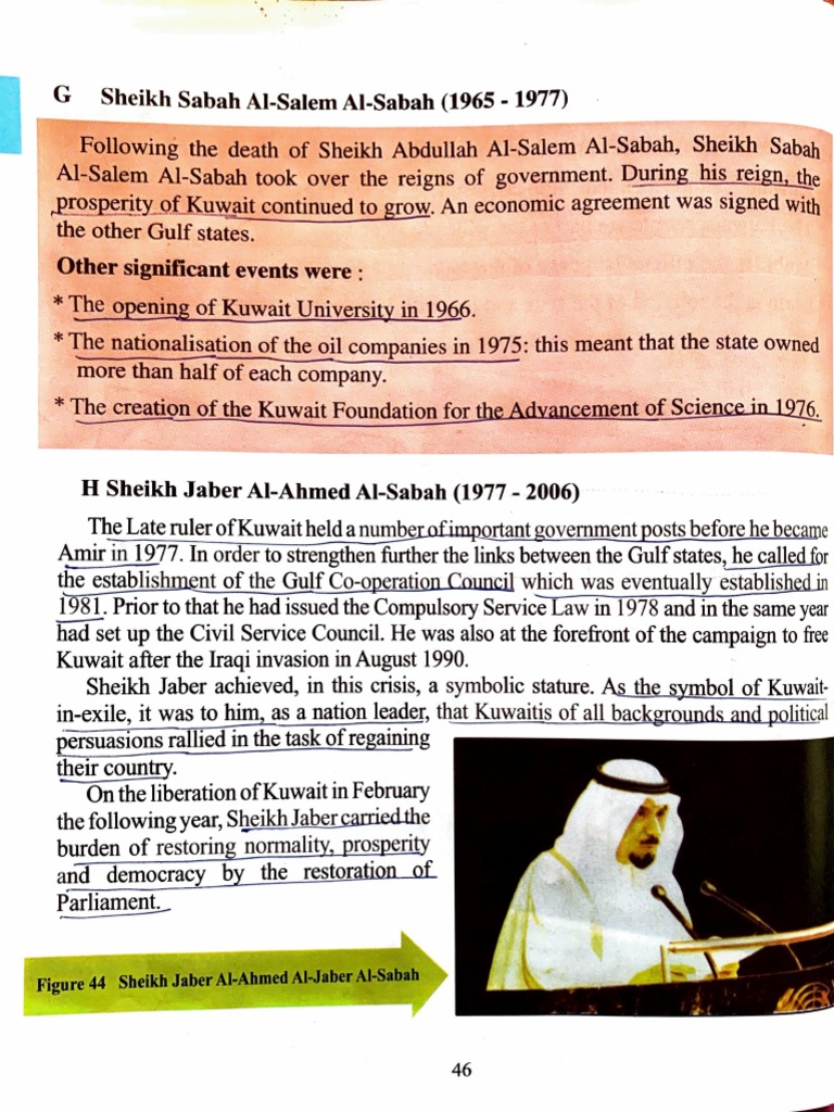 L - 2 (Part - 4) The Emergence of The State of Kuwait | PDF | Kuwait ...