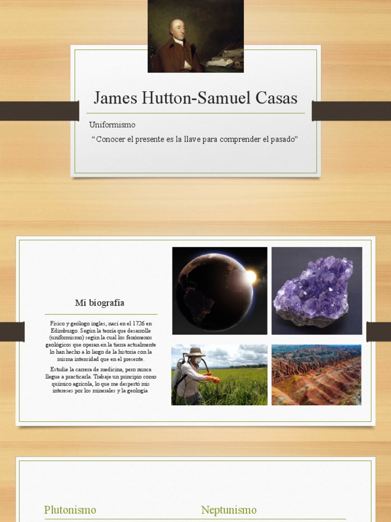 Uniformismo: Teoría de James Hutton | PDF