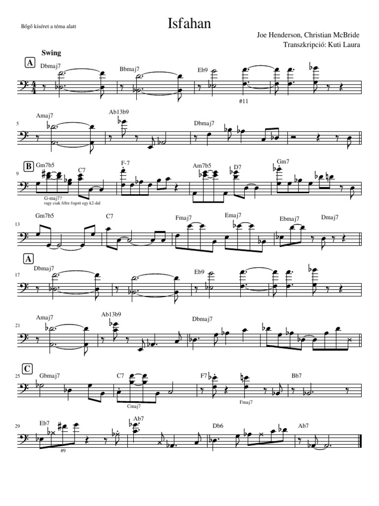 Isfahan Christian Mcbride | PDF