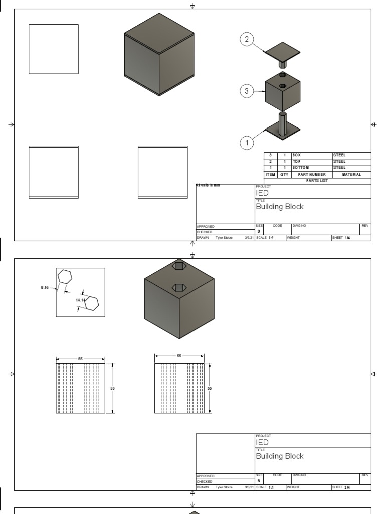 Building Block Drawing v1 | PDF