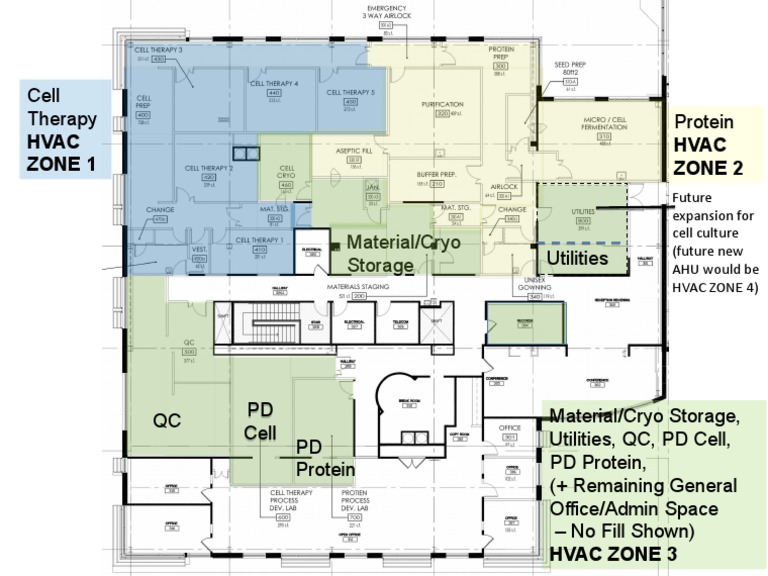 HVAC Zone Map Rev 1 25 Mar 2014 T. Street | PDF