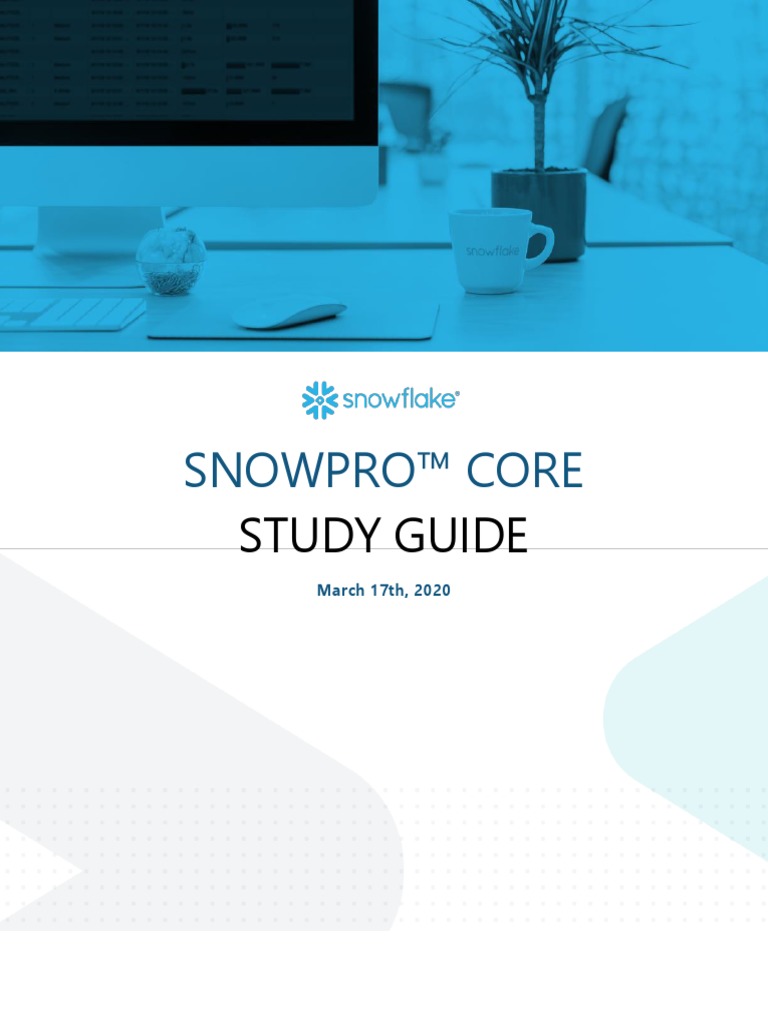 Snowpro™ Core: Study Guide | PDF