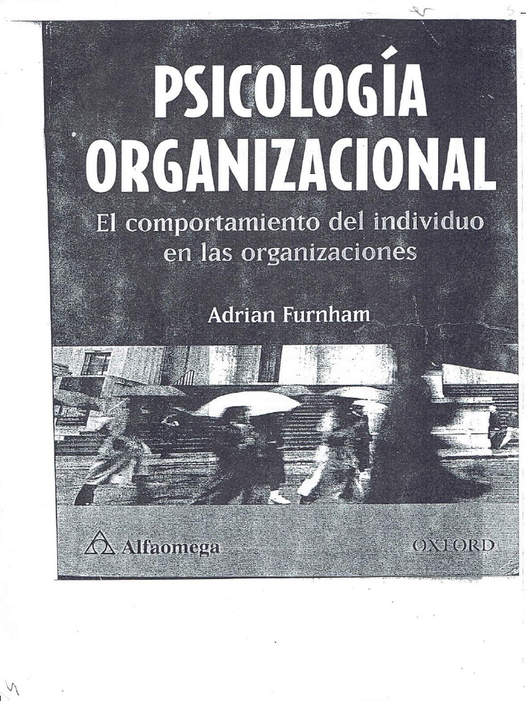 G.O.1-Unidad 1 - Furnham Comportamiento Org | PDF