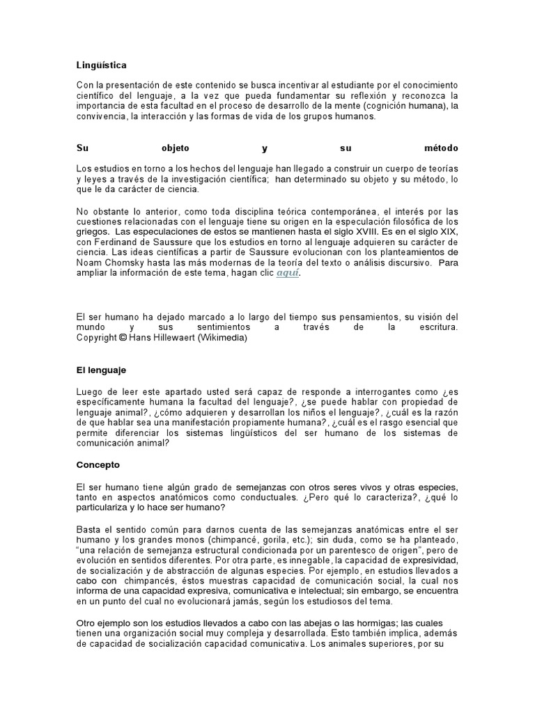 unidad 1 Español | PDF | Comunicación | Concepto