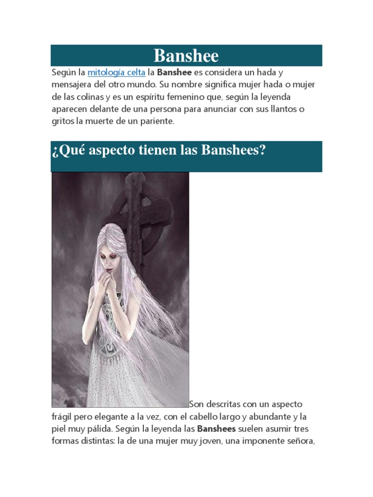 Banshees | PDF