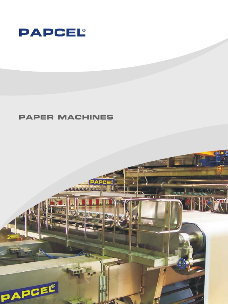 Eng Paper Machines | PDF | Mechanical Engineering | Manufactured Goods
