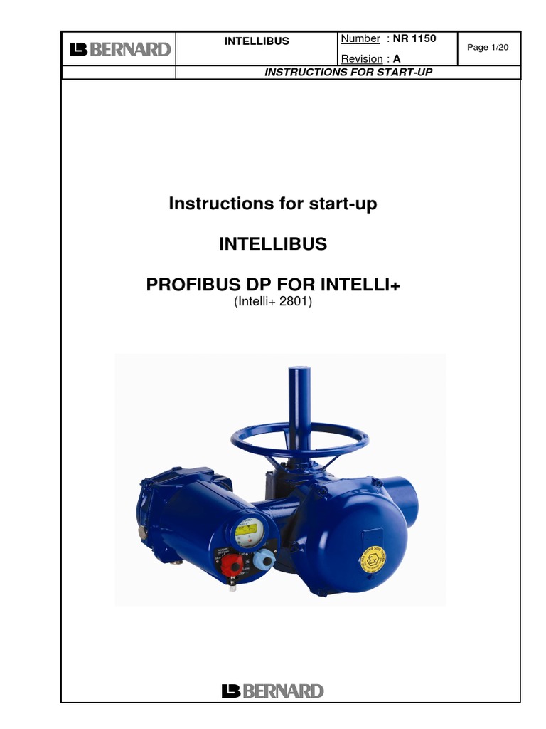 Start-Up Guide for INTELLIBUS PROFIBUS DP Interface | PDF | Programmable Logic Controller ...