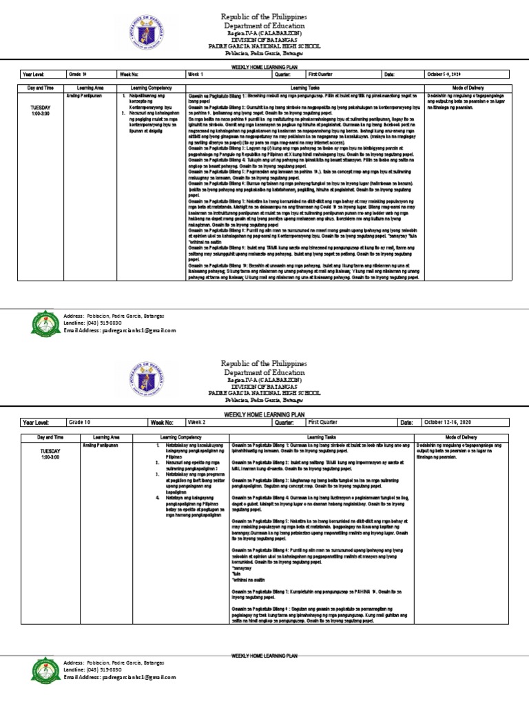 AP 10 q1 WHLP Consolidated | PDF