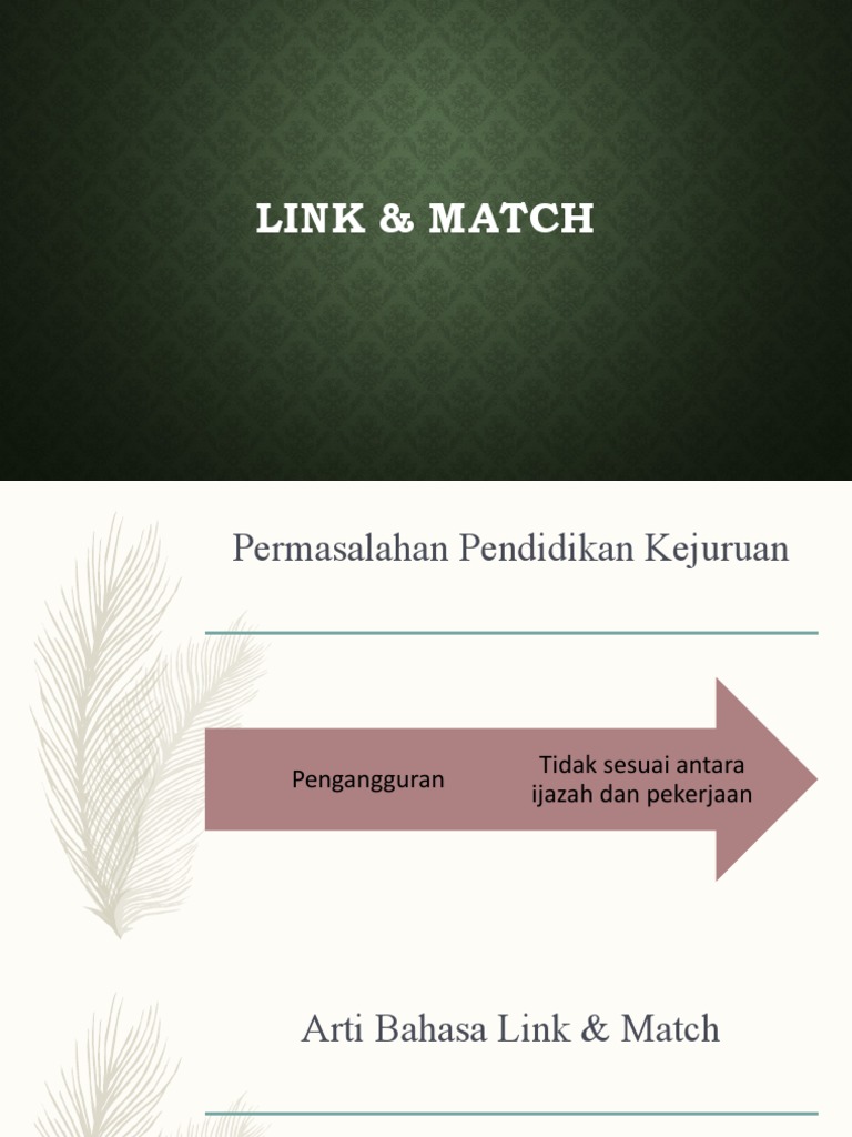 Link & Match: Solusi Pendidikan Vokasi | PDF | Karier & Perkembangan