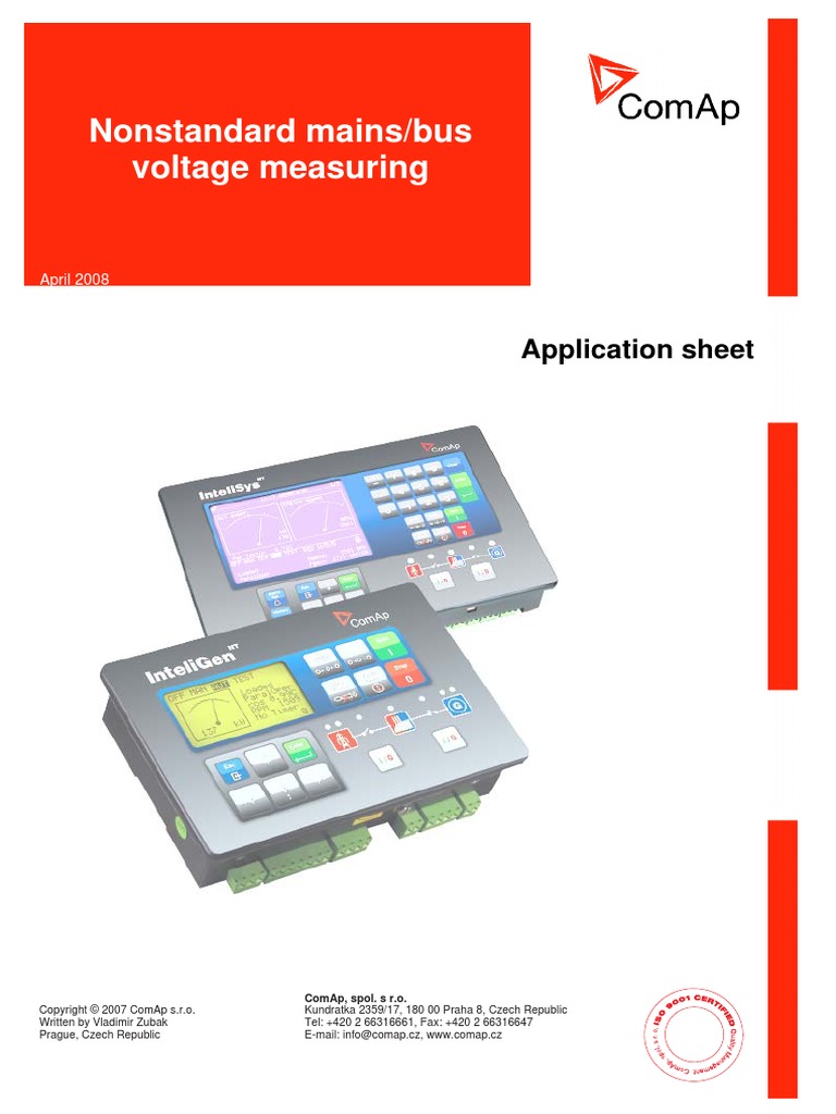 AS07 - Nonstandard Bus Voltage Measuring r1 | PDF | Mains Electricity ...