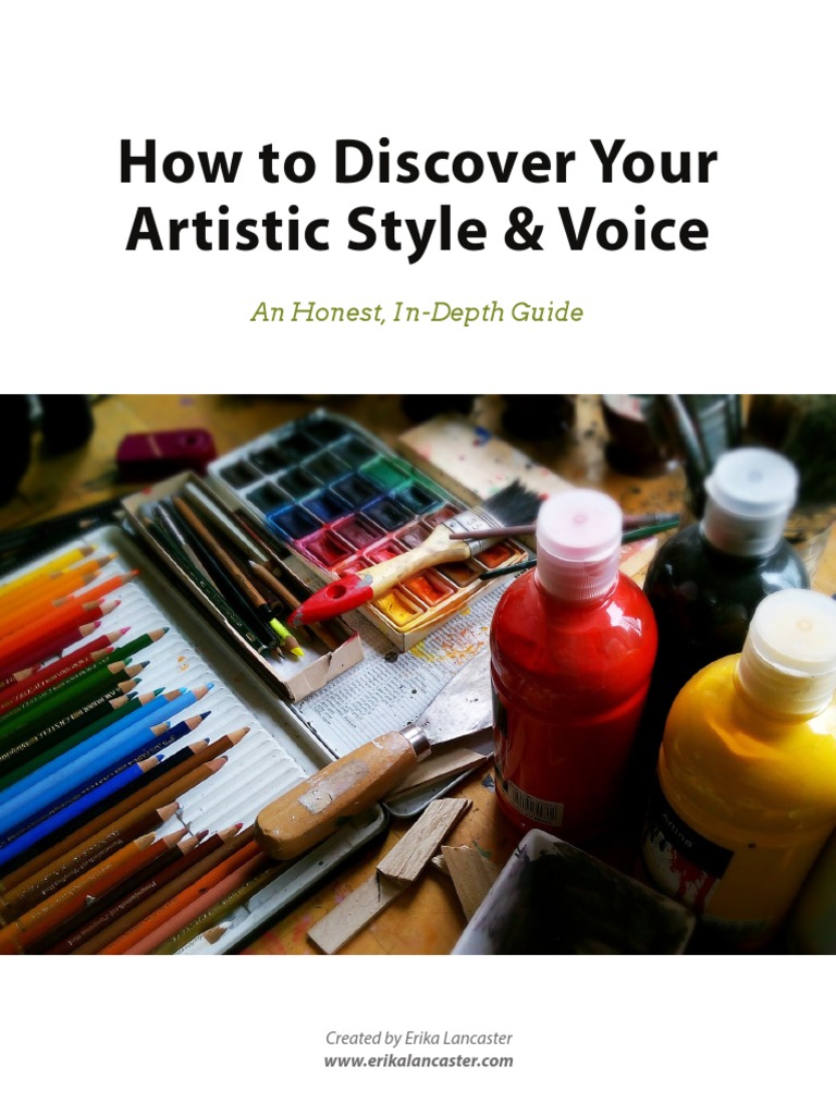 Discovering Your Unique Artistic Style | PDF | Paintings | Drawing
