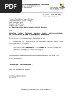 cONTOH SURAT RAWATAN MURID | PDF