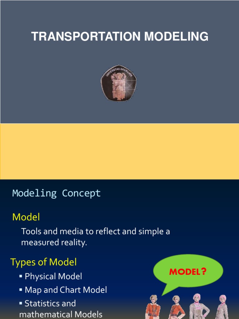 6 Transportation Modelling | PDF | Mathematical Model | Computer Simulation
