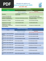 Calendario REPASE 2025-2026 | PDF