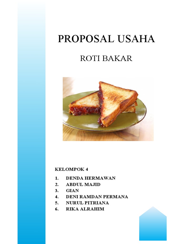 Proposal Usaha Roti Bakar | PDF