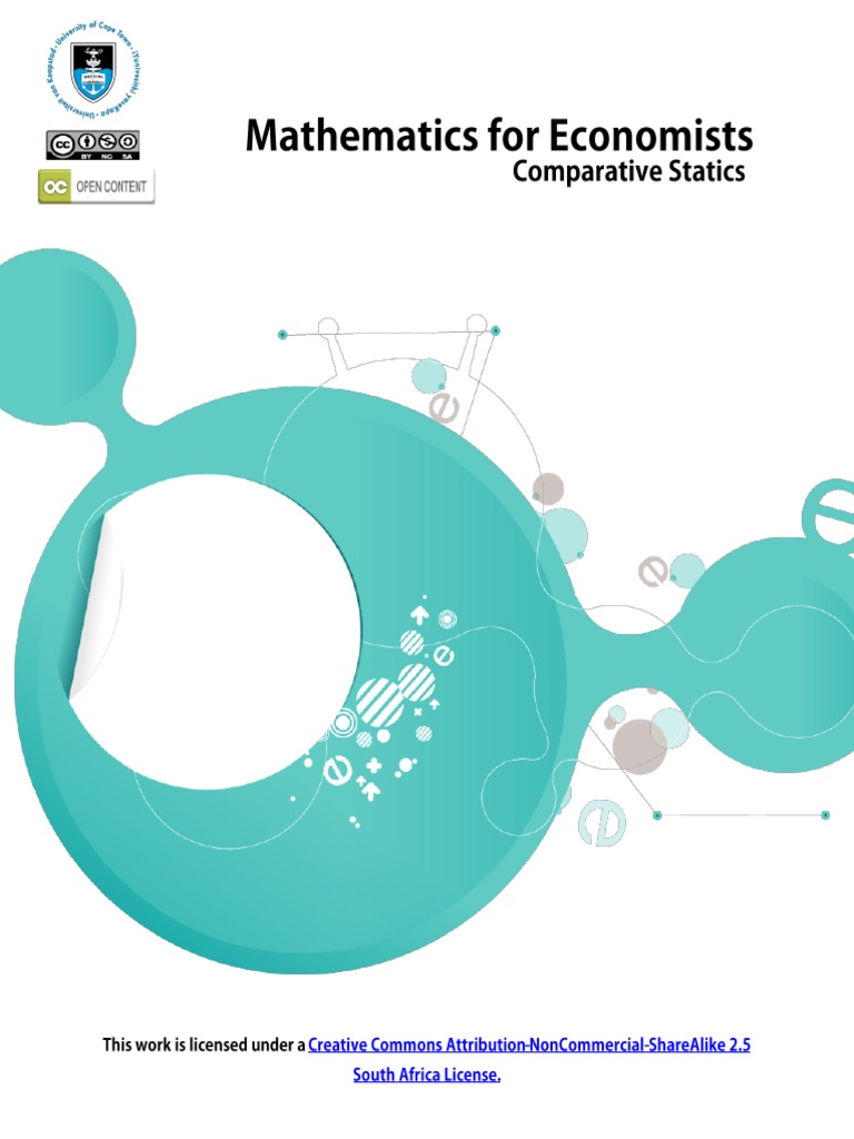 Understanding Comparative Statics and Derivatives | PDF | Derivative ...