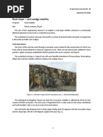 Wedge Failure - Slope Stability Analysis in Rock | PDF | Classical ...