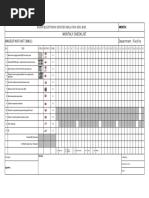 Diesel Generator Inspection Checklist | PDF