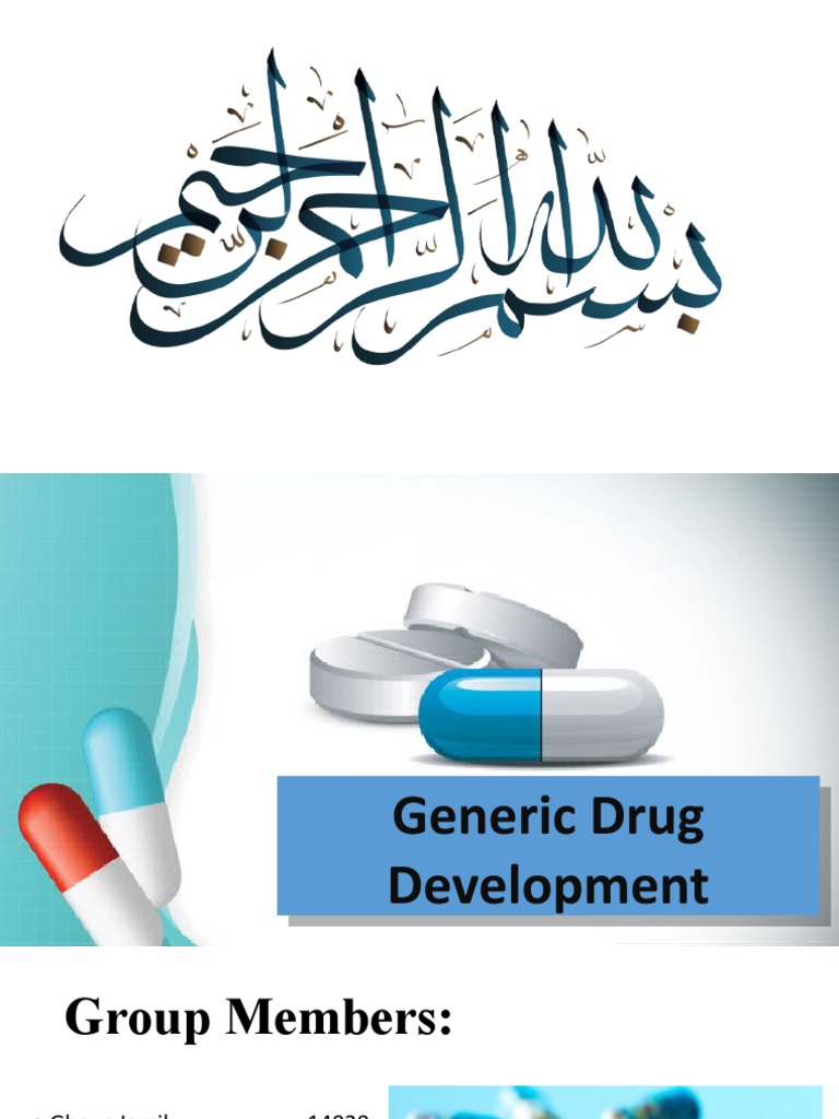 Generic Product Development | PDF | Generic Drug | Food And Drug Administration