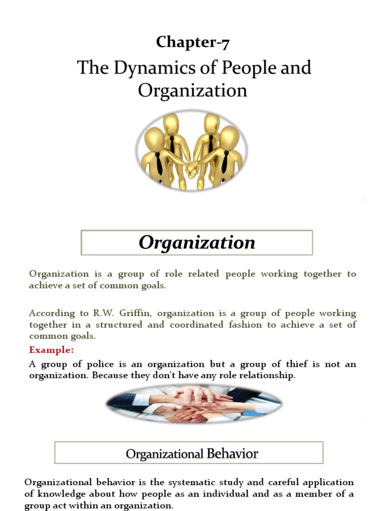 Dynamics of People and Organization | PDF | Attitude (Psychology ...