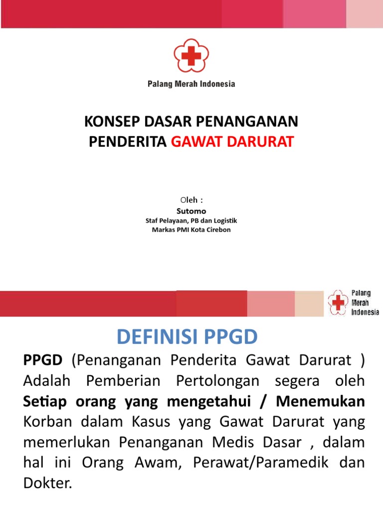 Konsep Dasar PPGD | PDF