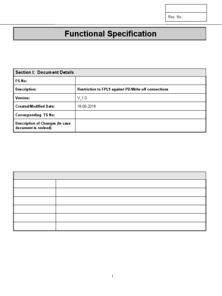 Restriction To FPL9 Against PD - Write-Off Connections | PDF | Computer ...