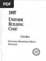 UBC 97 - Uniform Building Code (Volume 2) | PDF