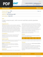 Technical Data Sheet: Rhenogran® ZAT-70 | PDF | Materials | Building Engineering